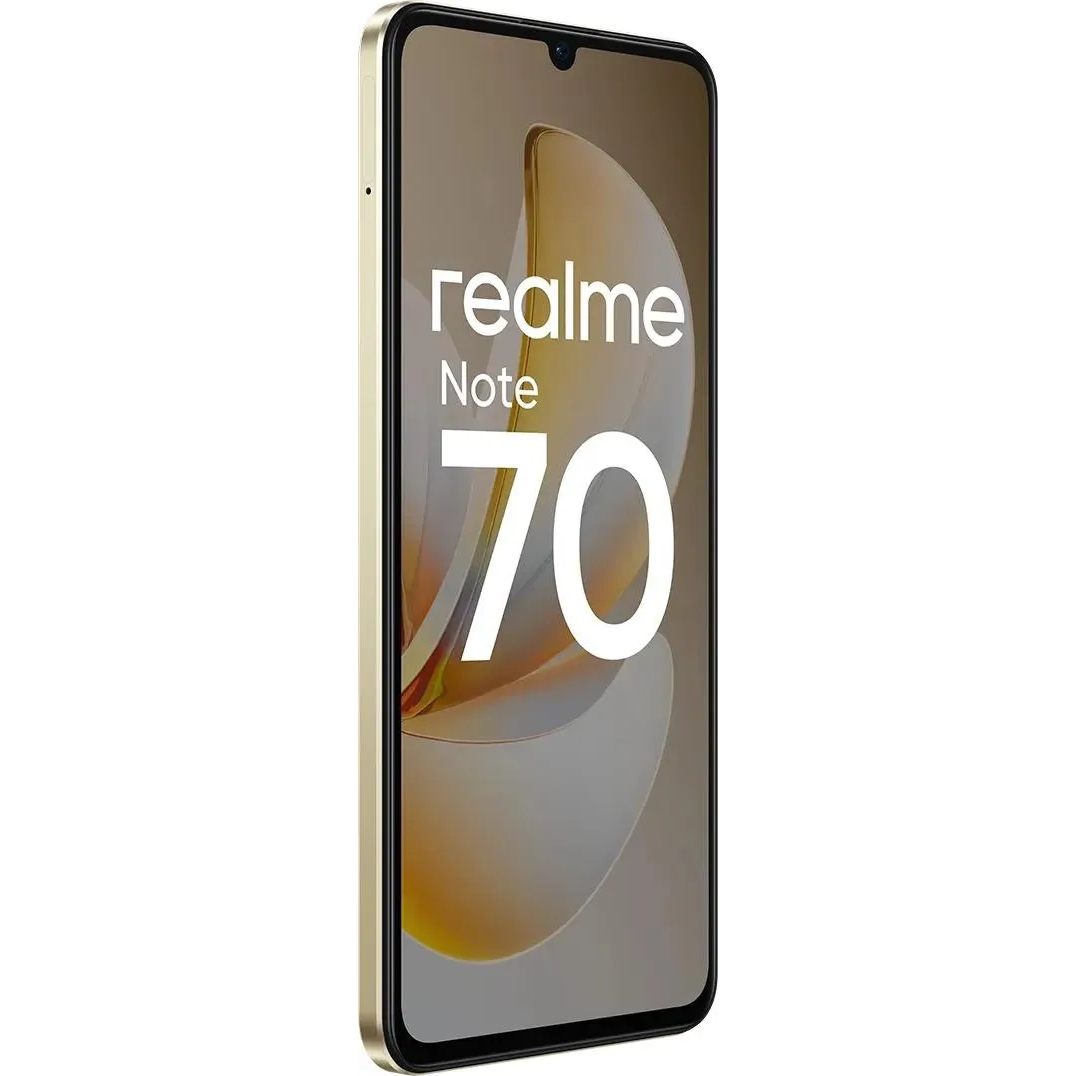 Смартфон Realme Note 70 6/128Gb золотой — фото 1