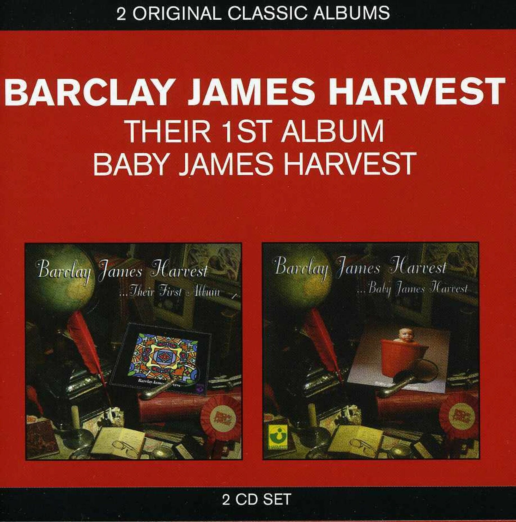 CD диск Barclay James Harvest - Their 1st Album/ Baby James Harvest (2CD) 2013