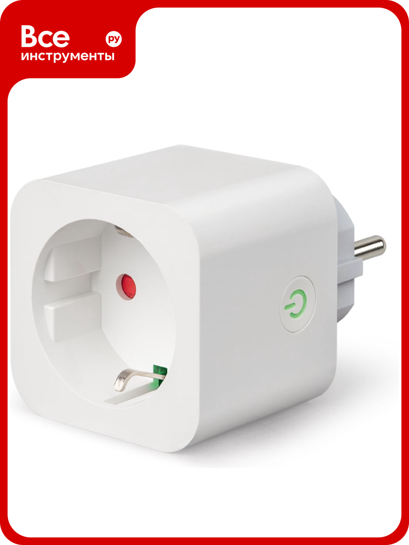 Розетка Uniel USH-A101 1G/WF WHITE UL-00011387