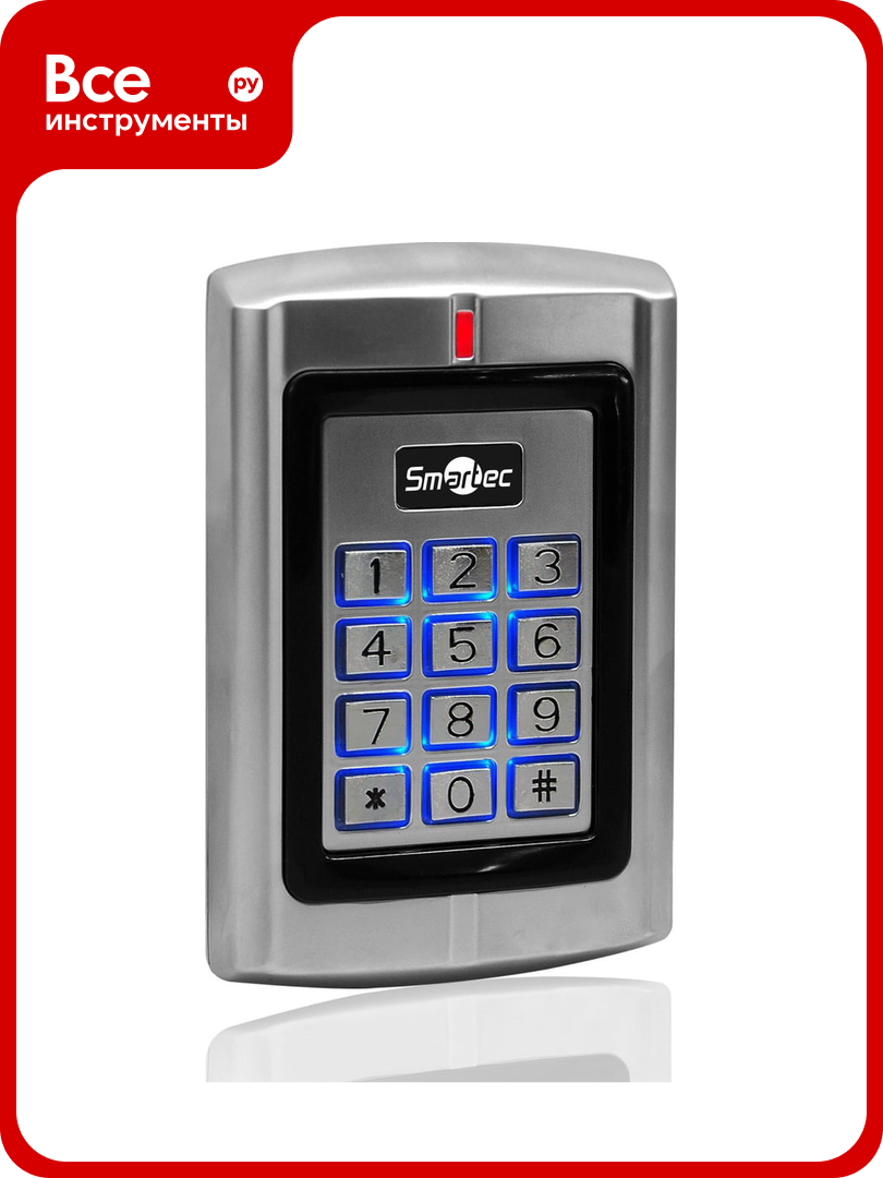 Автономный контроллер Smartec ST-SC140EK со встроенными считывателем EM и клавиатурой smkd0006