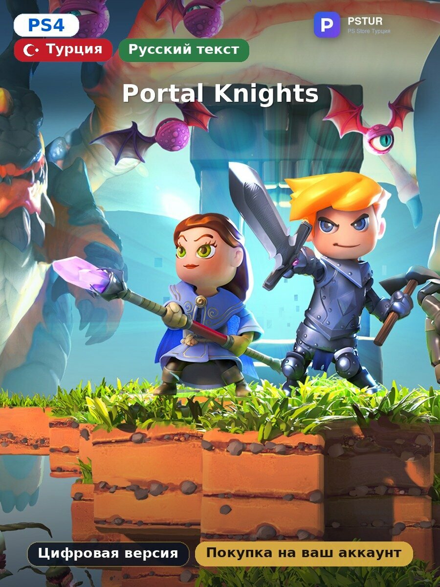 Portal Knights PS4 — PlayStation Store Индия, цифровая версия