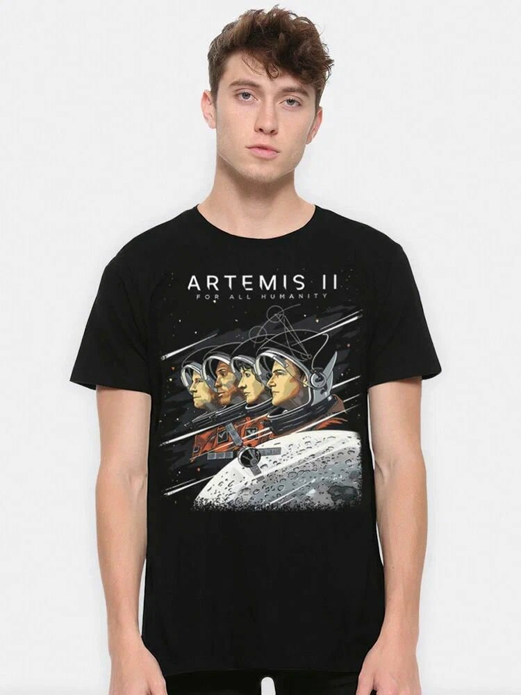 Футболка НАСА Артемида II / Artemis II NASA