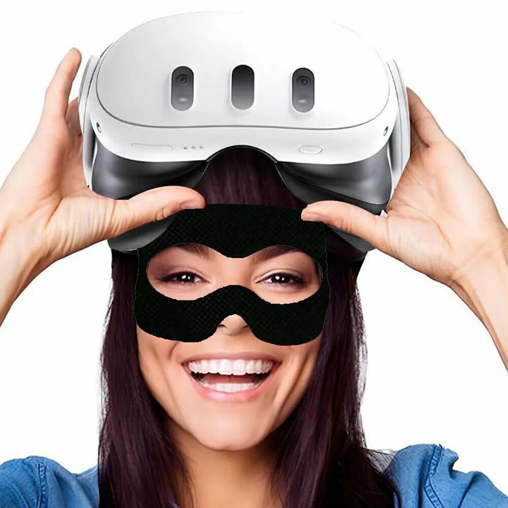 Очки VR VisionPro одноразовые 50 шт черные