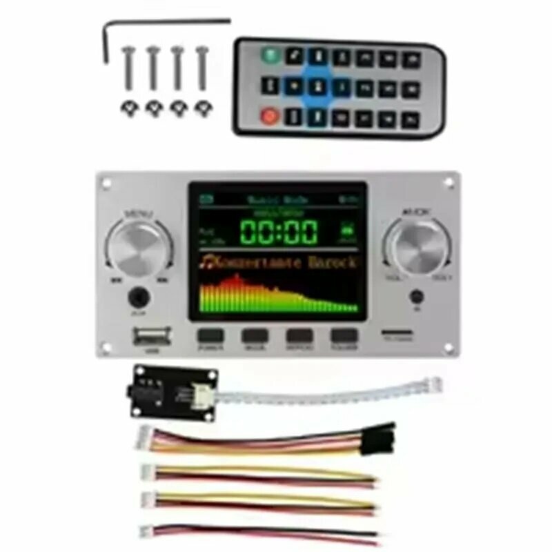X6(V E W A) 2,8-Дюймовая TFT MP3-Декодерная Плата Bluetooth 5.3 Серебро