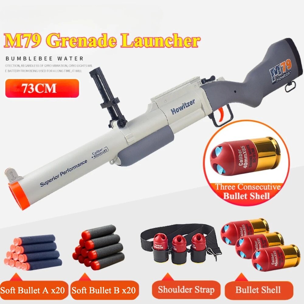 Игрушечный гранатомет M79 из пластика Style A