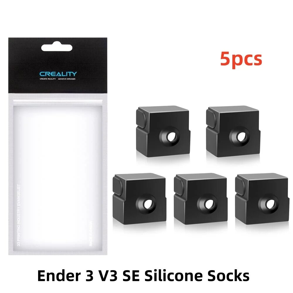 Creality Ender 3 V3 SE силиконовые носки для хотэнда, 5 шт