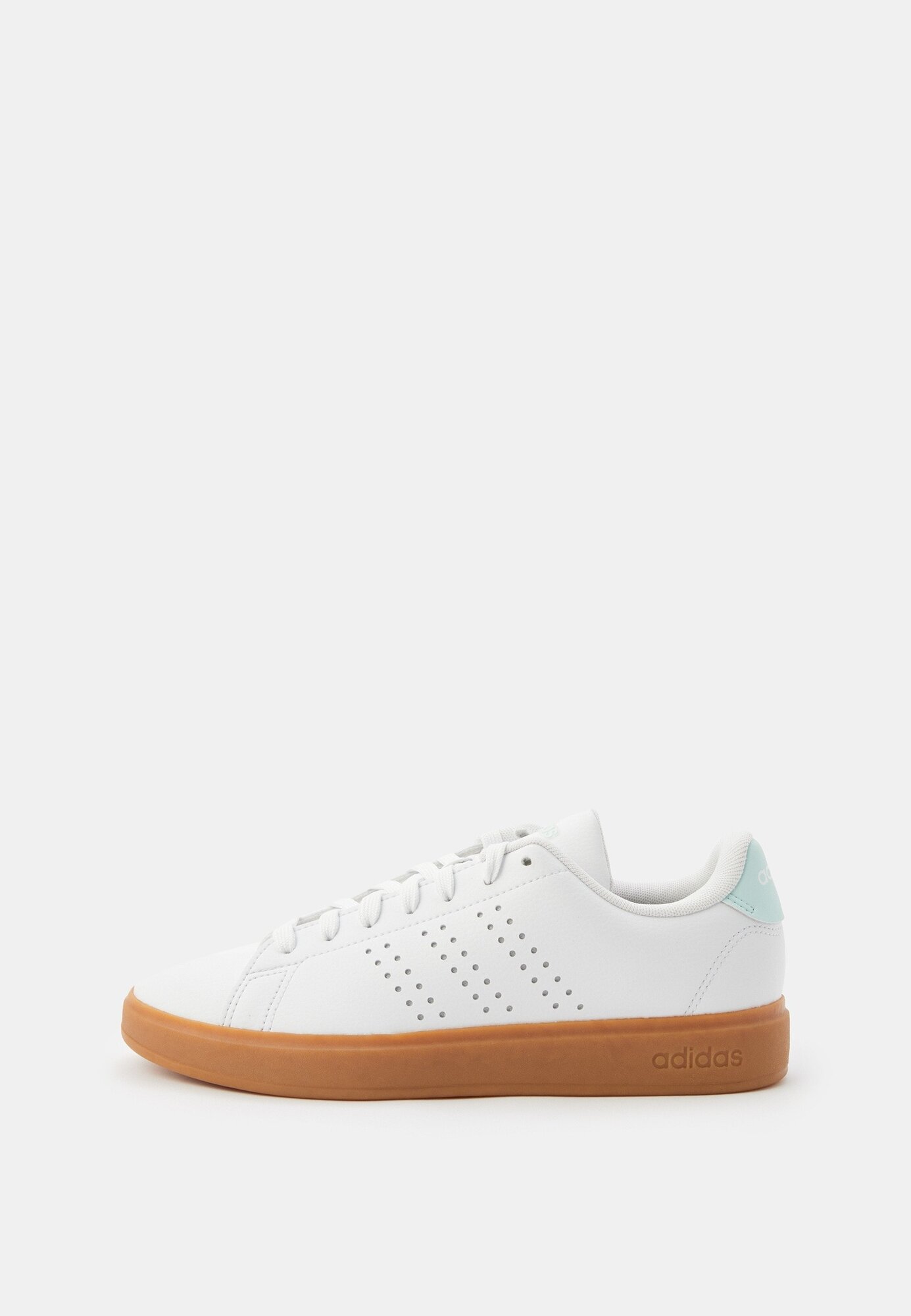 Кеды adidas Advantage 2.0, размер 4,5 UK, белый/бежевый — фото 1