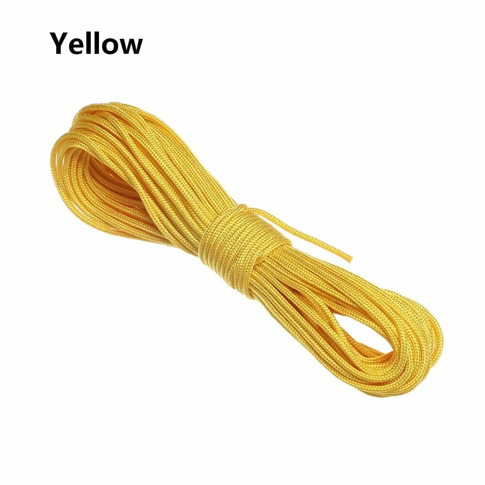 Паракорд 3 мм 550, длина 5/10/20 метров yellow, 5 meters