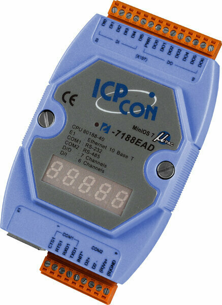 Контроллер ICP DAS I-7188EAD CR