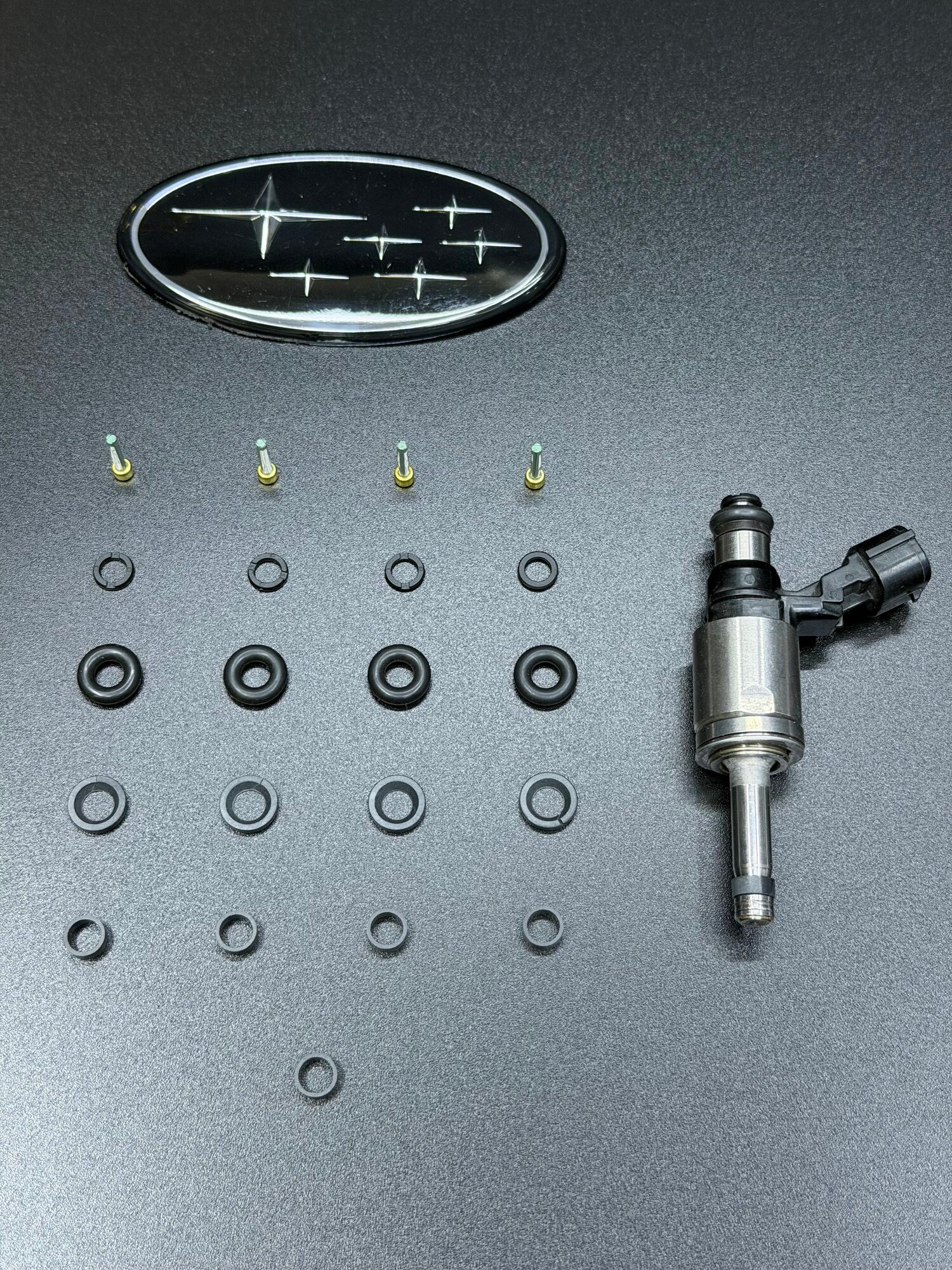 Ремкомплект форсунки. ремкомплект на 4 инжектора для Subaru Forester (S14) FB25 FB25D 2019