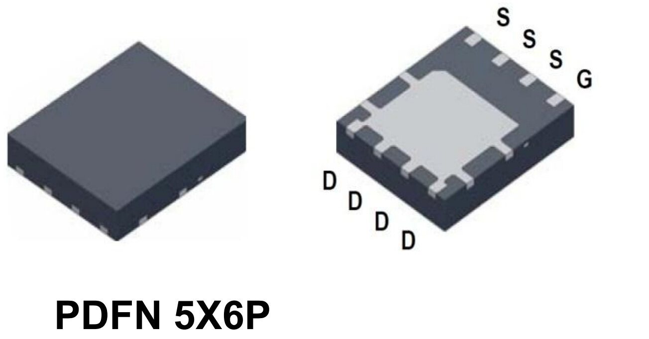 Микросхема PK650BA N-Channel MOSFET 30V 70A PDFN5x6P