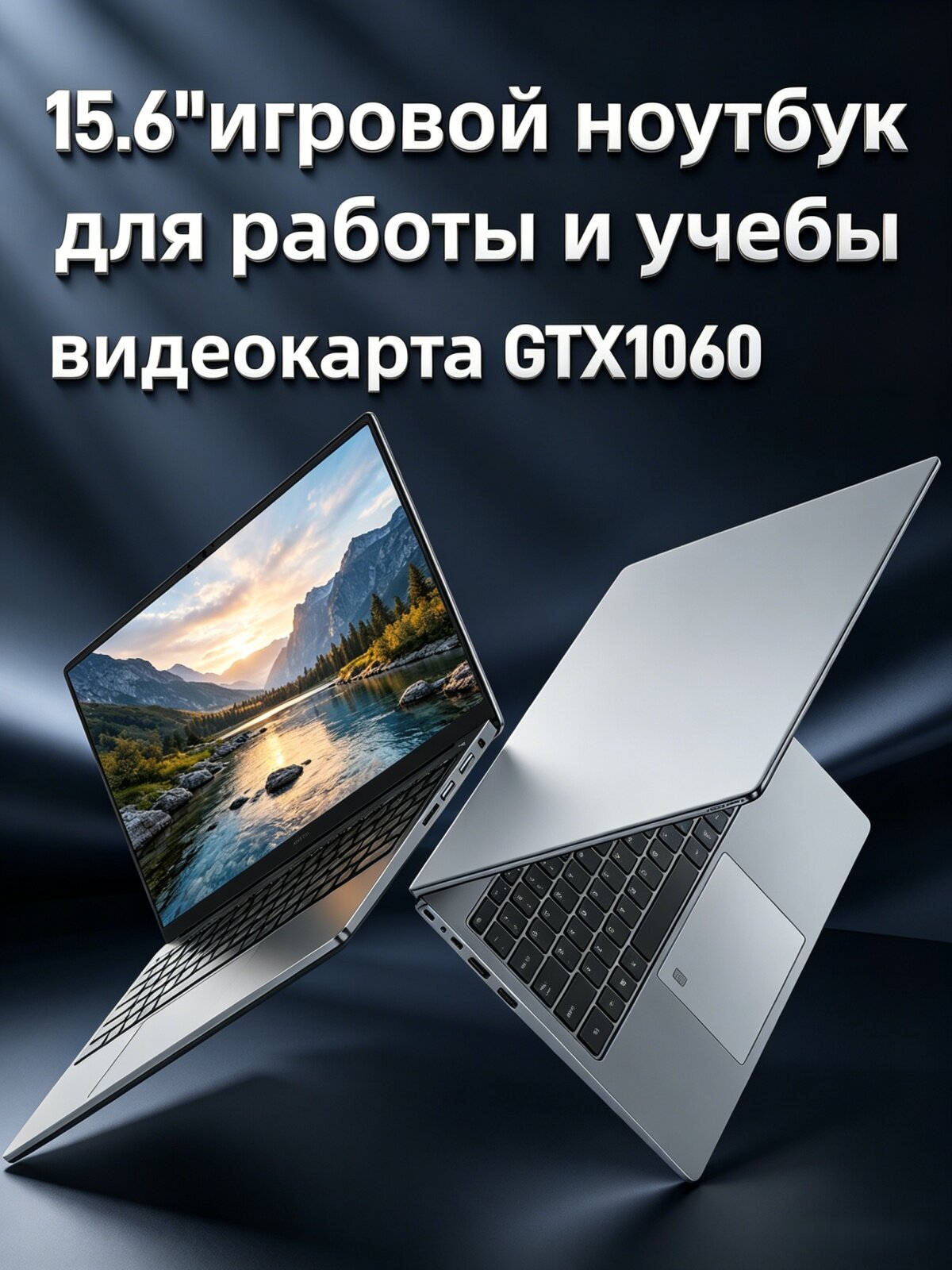 15.6" intel N95 gtx1060 видеокарта Премиальный игровой ноутбук для работы и учебы ноутбуки noutbuk ультрабук Windows11