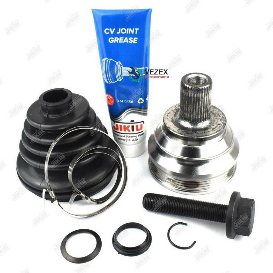 JIKIU JC33015 ШРУС наружный к-кт!\ VW Golf/Touran/Passat/Jetta 1.4-2.0i/1.9TDi 03>