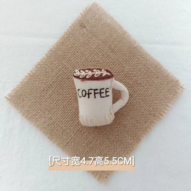 Брошь "Кофе" Coffee cup 1, 4.7x5.5 см