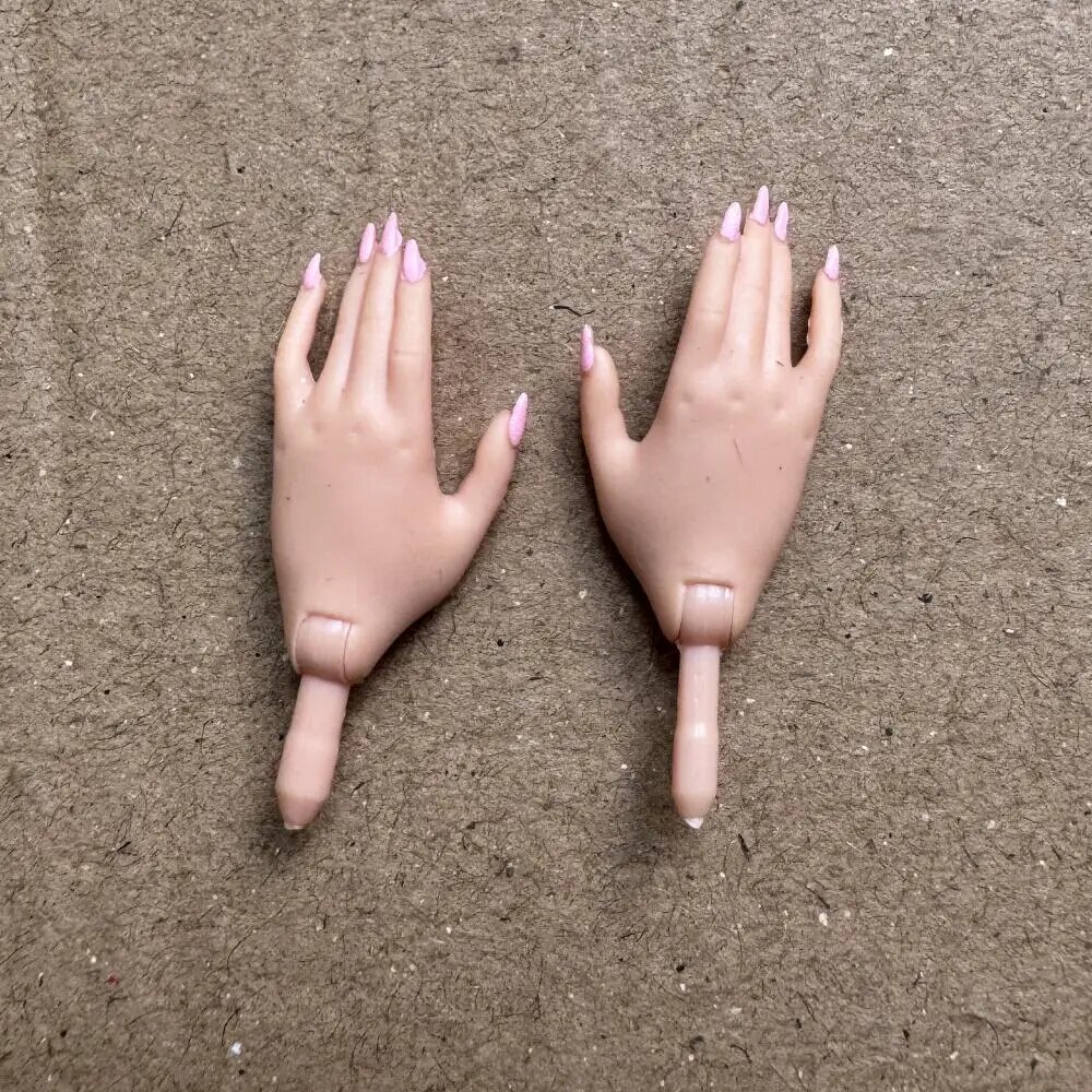 Руки для куклы 1/6, цвет: lol pink nail