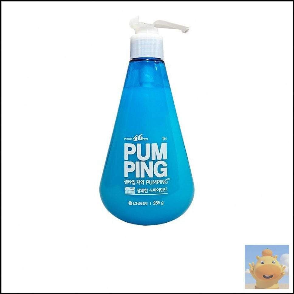 Зубная паста Perioe Pumping Whitening, отбеливающая, 285 г