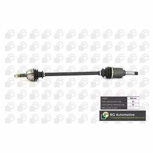 Полуось передняя правая PEUGEOT: 106, CITROEN: AX/Saxo 1.0/1.1i 91-96 Bga DS1432R для Citroen AX, Saxo; Peugeot 106 I, II