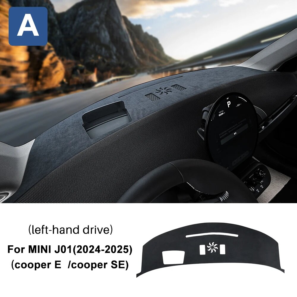 Коврик на приборную панель Mini J01 Cooper E/SE 2024-2025 LHD with HUD