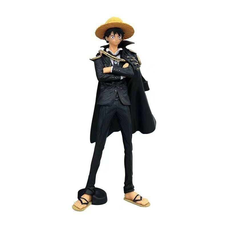 Набор фигурок One Piece Art, посвященный 20-летию серии, с изображением Луффи в красной одежде и в черной одежде. Высота фигурки около 25 см, упакована в пакет.