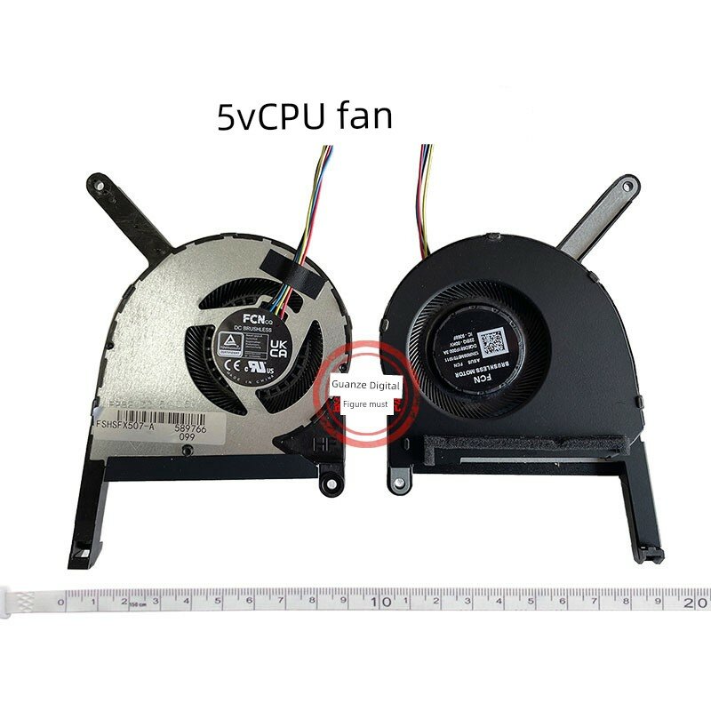 Подходит для вентилятора охлаждения Asus TUF Tianxuan 3 F15 FX507Z FA507R FX707ZR FA707R [►Совершенно новый](Оригинал)