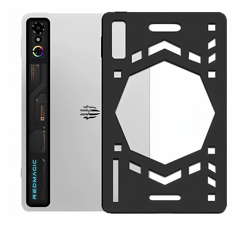 Вентилируемый охлаждающий чехол для Lenovo Legion Y700 4-го поколения 8.8 дюймов черный прозрачный мягкий чехол