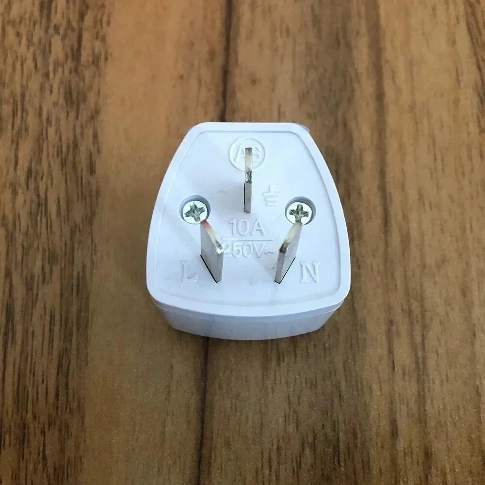 Вилка для розеток EU, AU, 10A, 250V
