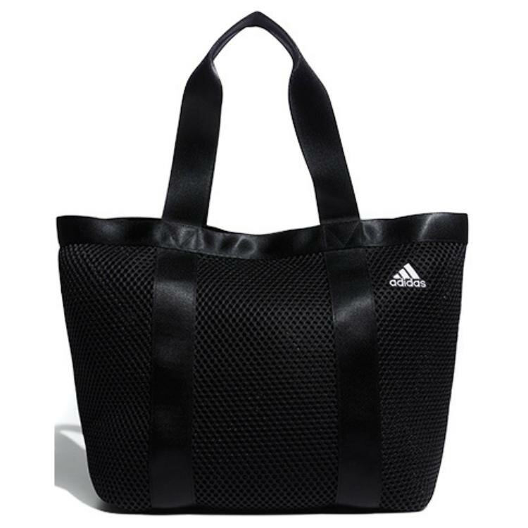 Сумка adidas, фактура матовая, черный