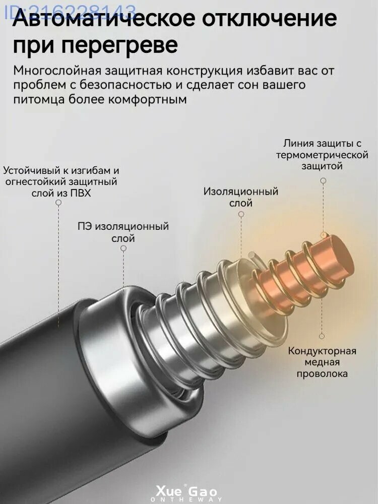 Большие и маленькие электрические грелки для животных с регулируемой температурой для домашних животных, чтобы согреться зимой