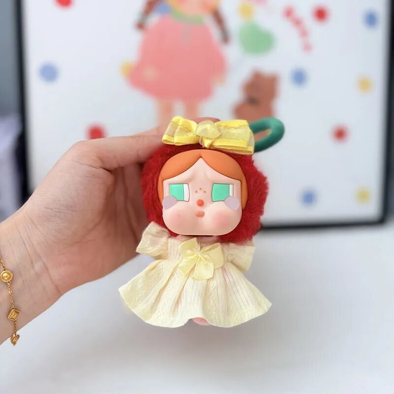 [Суперкрасивая кукла] Плюшевая кукла CRYBAB Cherry Crying Baby из серии «Слезы Бога Любви» в платье, милая и