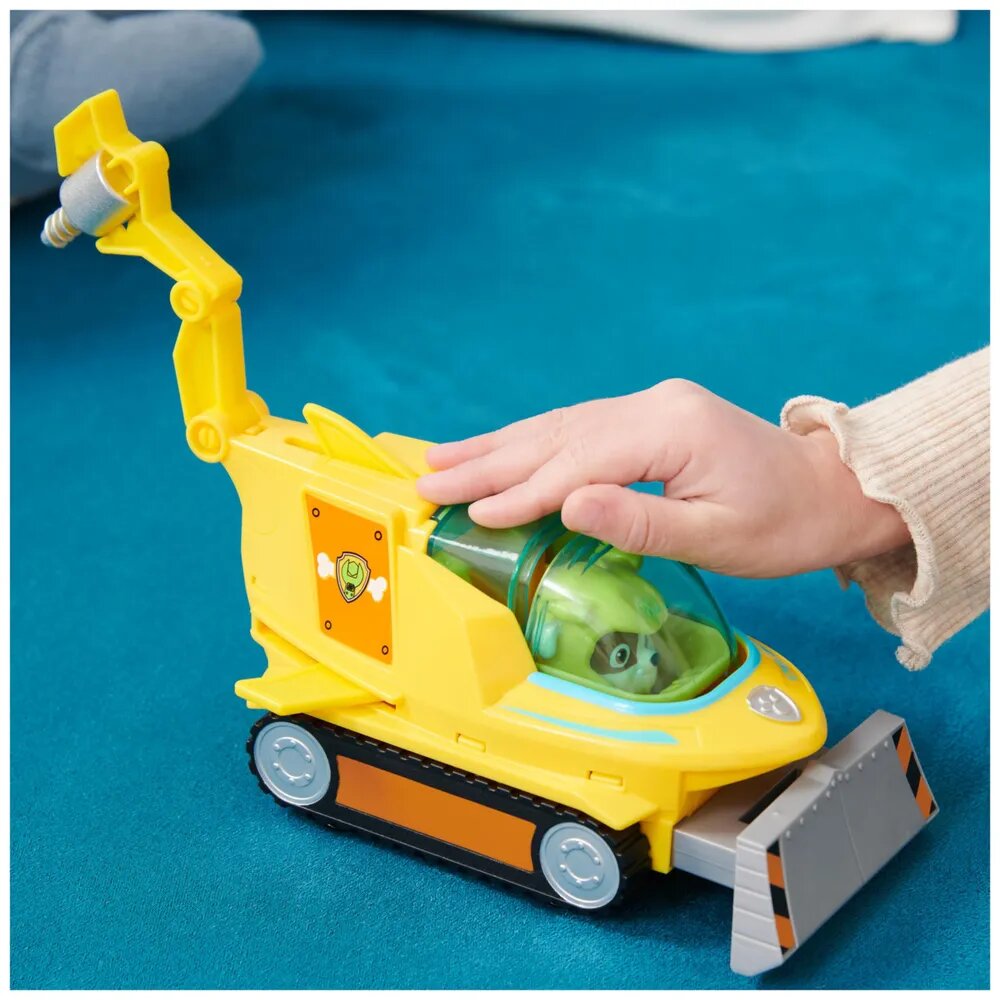 Paw Patrol Aqua Pups Руббл машина-акула молот фигурка с аксессуарами — фото 1