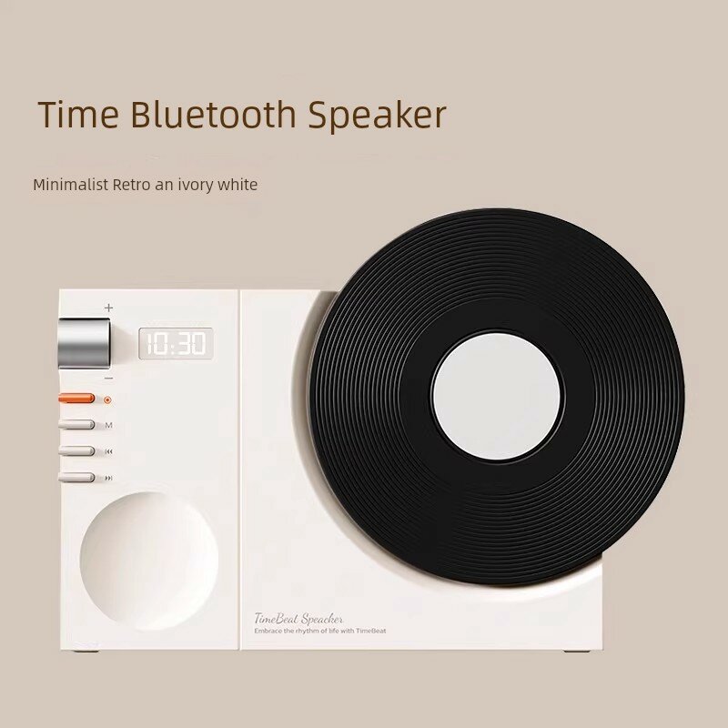 Ретро-плеер для виниловых пластинок, Bluetooth-аудио, беспроводной маленький динамик, настольный высококачественный