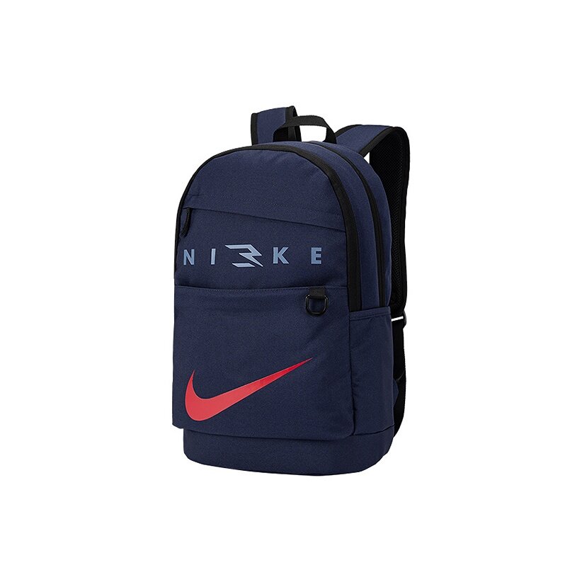 Сумка NIKE, фактура тиснение, синий — фото 1