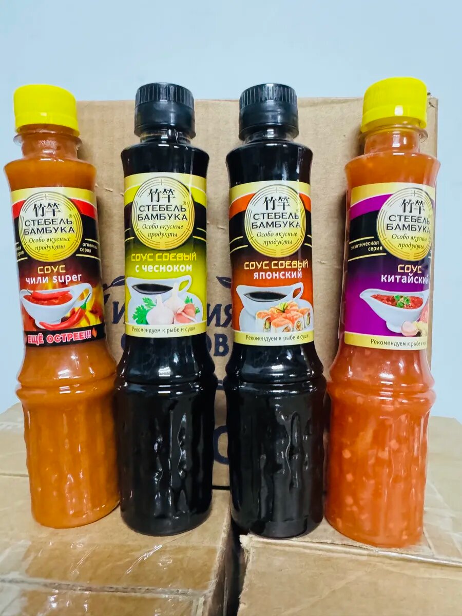 Соус 4 штуки микс вкусов по 280 грамм