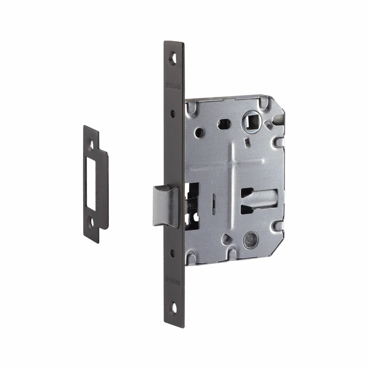 Корпус для замка Нора-М 2070-70 мм, прямая планка, графит 17219