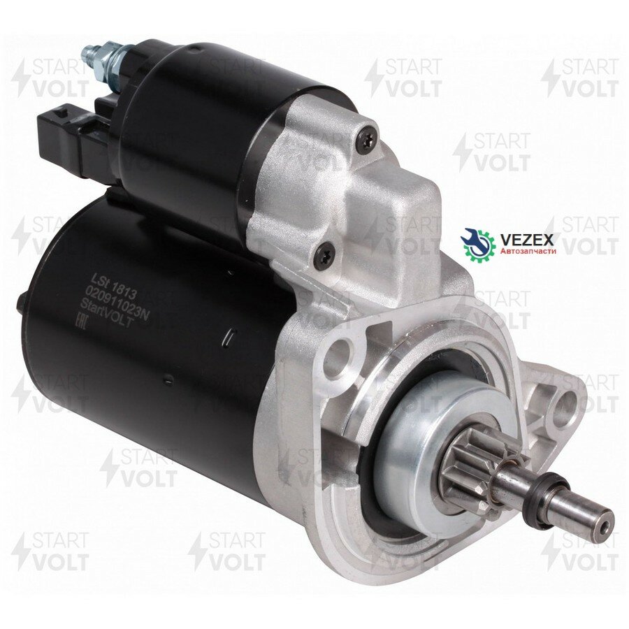 STARTVOLT LST1813 Стартер для а/м VAG Golf III (91-)/Octavia (96-) LSt1813