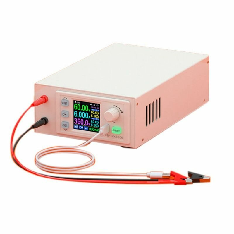 RD RK6006-C, 60 В, 6 А, 4-Разрядный Регулируемый Лабораторный Источник Питания Переменного И Постоянного Тока