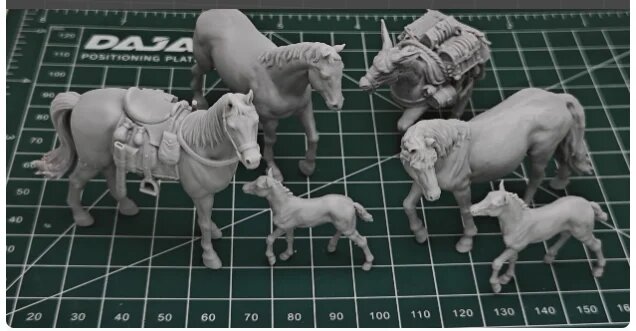 Набор для создания сцены с животными Honby 1/35 1/24