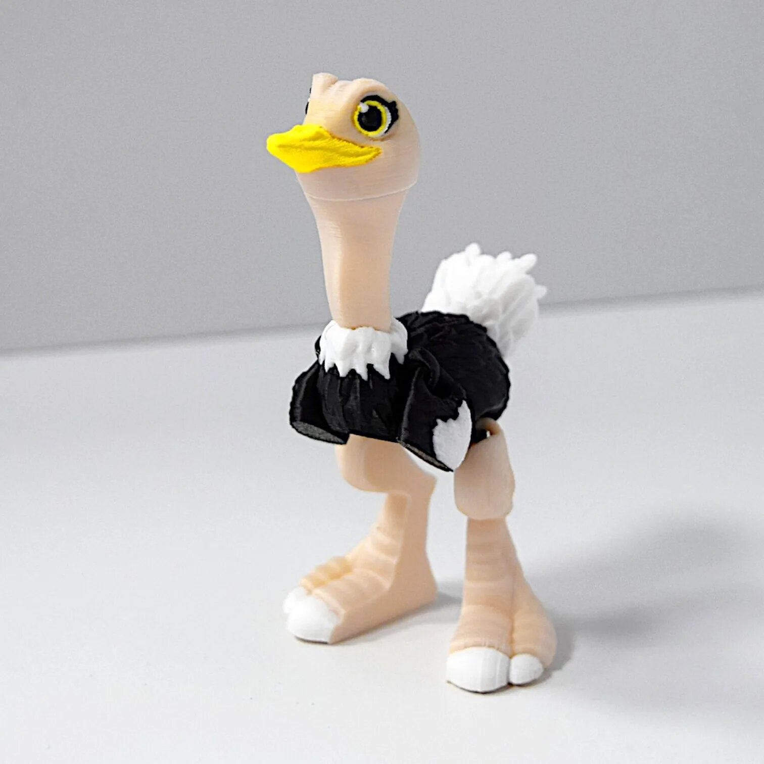 Фигурка страуса 3D печать