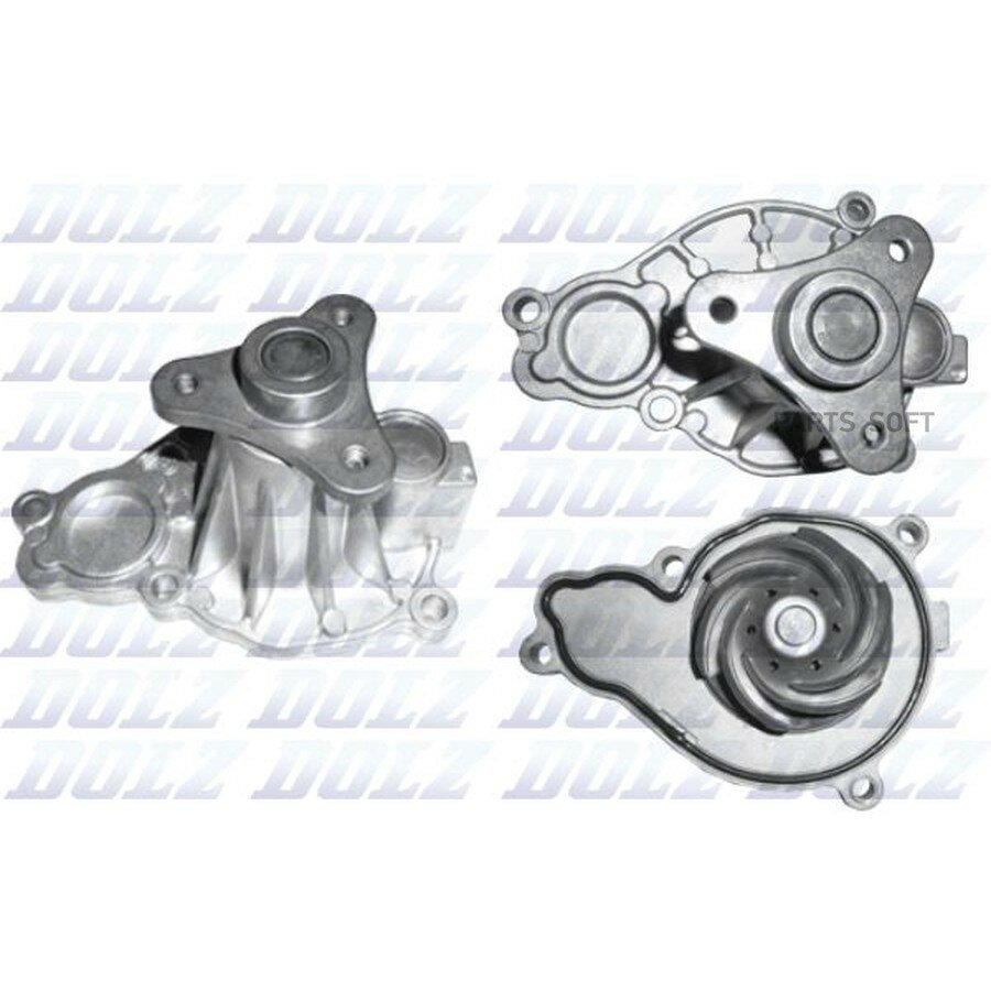 Помпа водяная DOLZ B256 BMW 1(F20)/2(F22)/3(F30) 15- 1.5 (B38B15A);