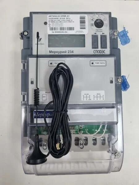 Счетчик электроэнергии трехфазный Меркурий 234 ARTM2-00 DPBR.G Инкотекс 5(10)А, 100В
