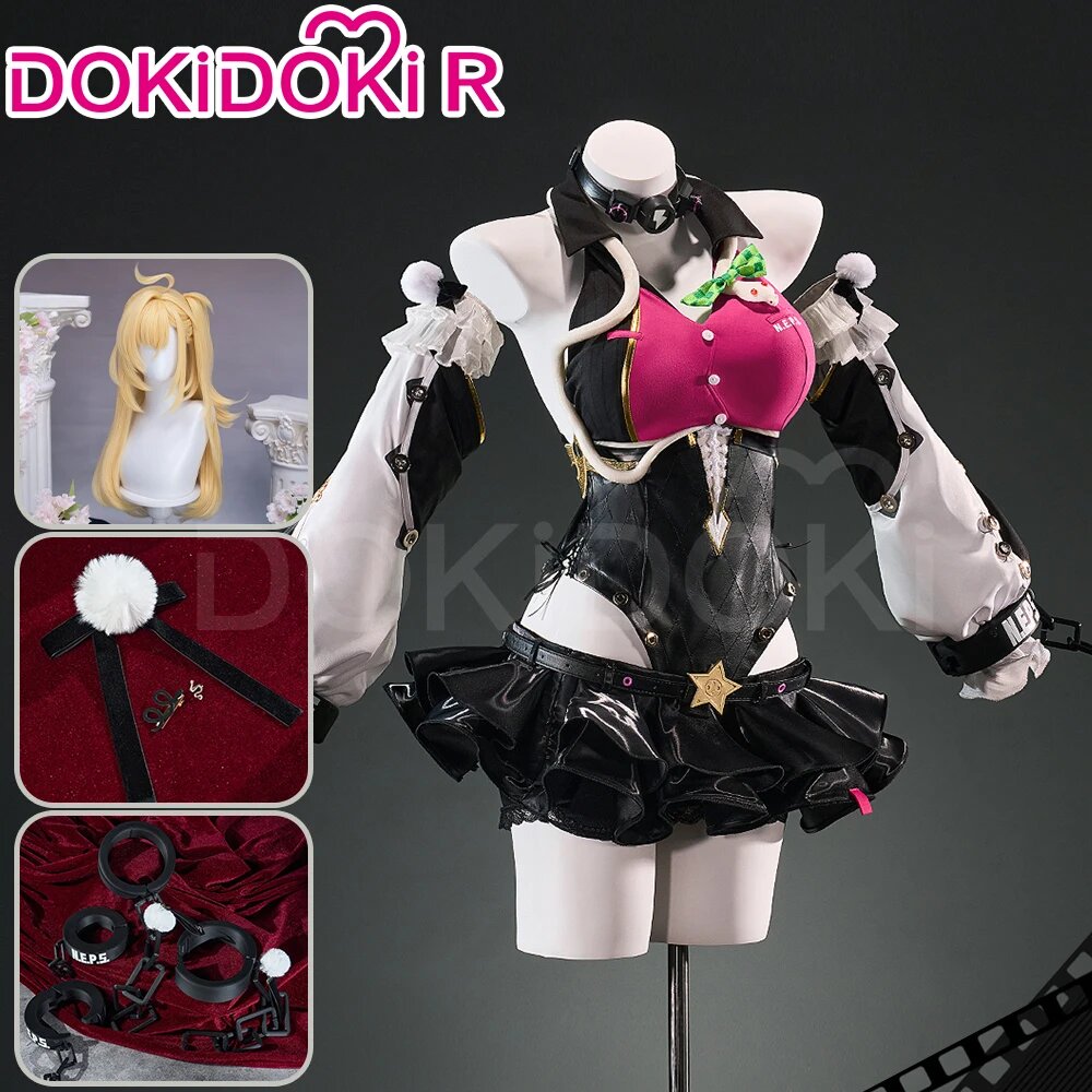 Костюм Cissia для косплея из игры Zenless Zone Zero L, Costume With Wig, IN STOCK