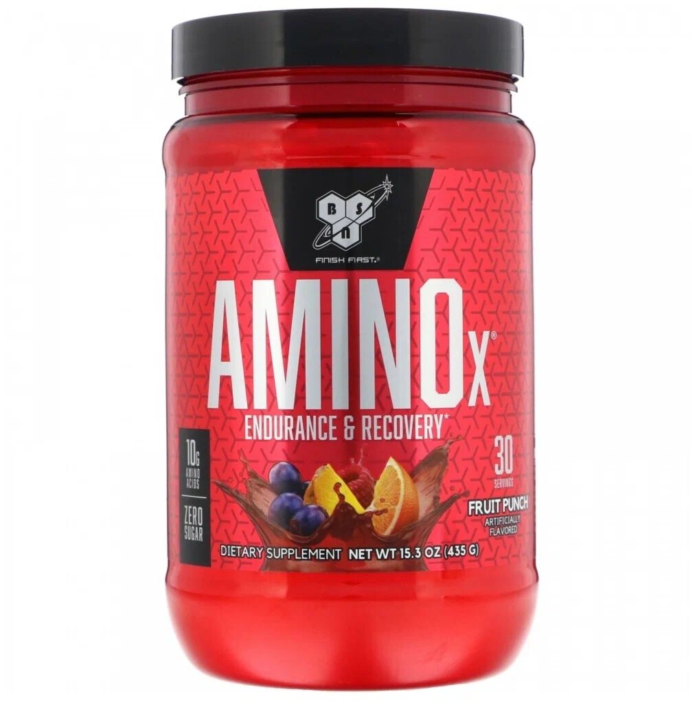 BSN Amino X 420 гр Ежевика. Комплекс аминокислот. Произведено в США