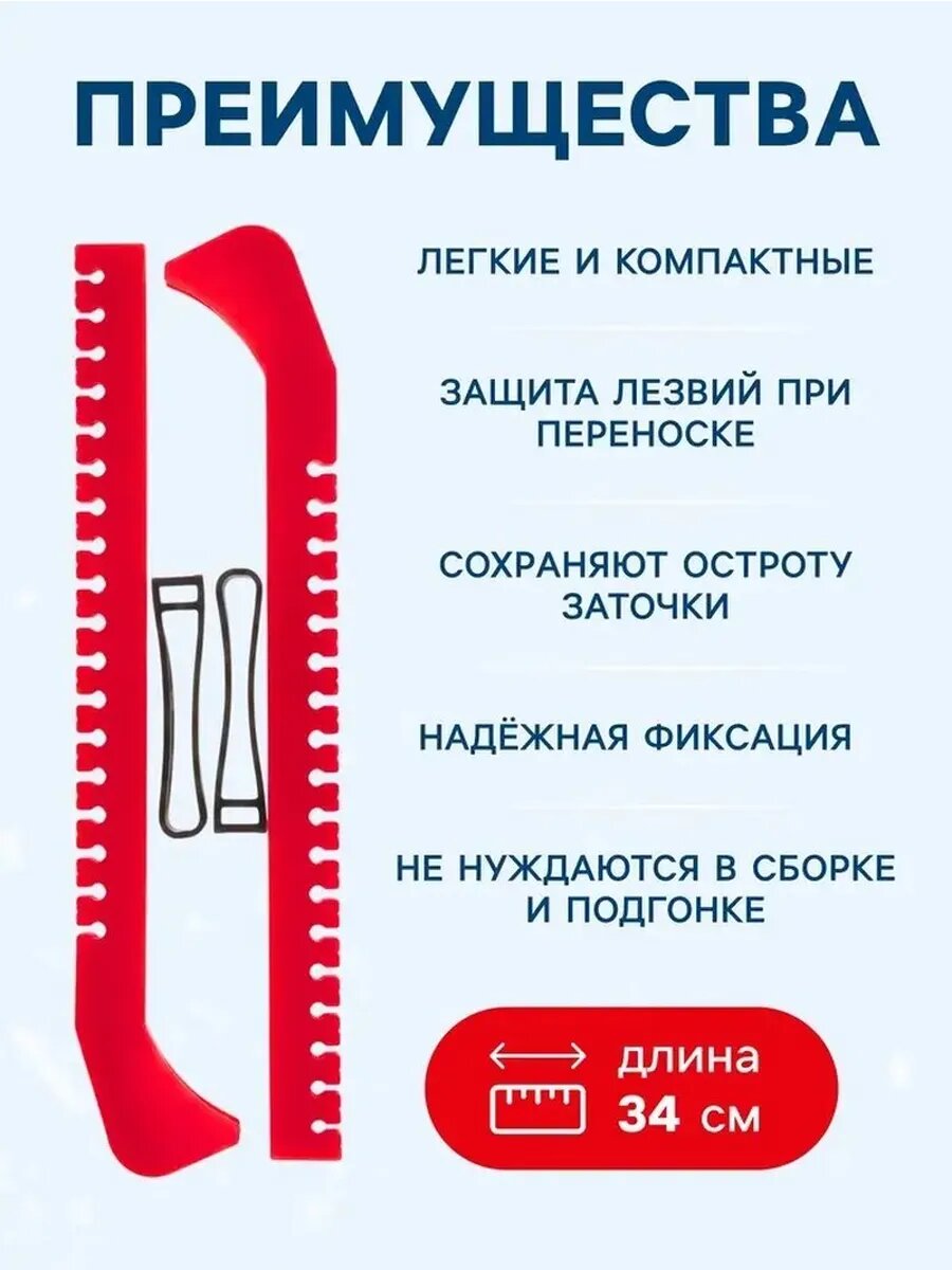 Универсальные чехлы для коньков с защитой