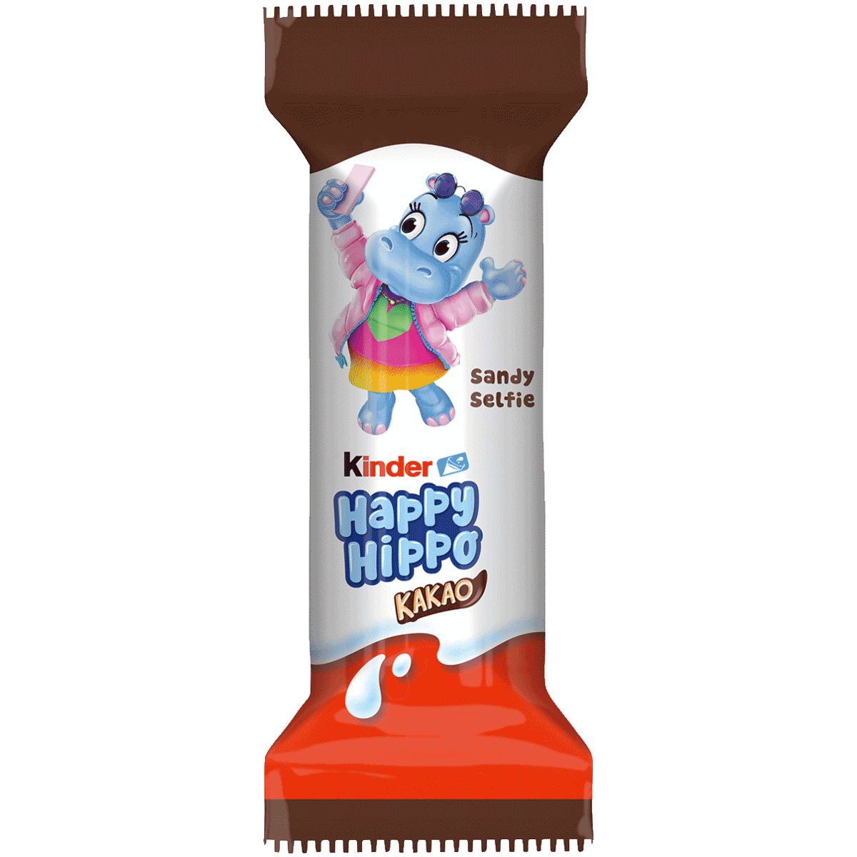 Батончик вафельный Kinder Happy Hippo 20,7 г