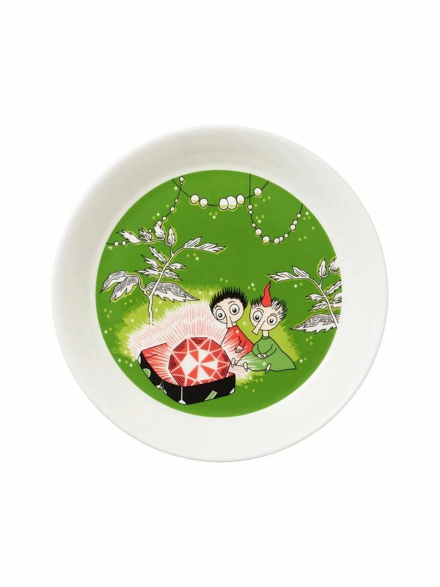 Тарелка Arabia Finland Moomin "Тофсла и Вифсла", 19 см, фарфор