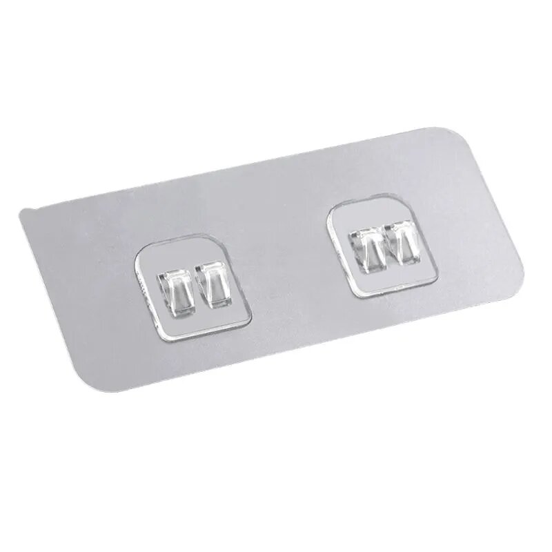 Бесшовные акриловые крючки, защита стен, сильное сцепление, подходят для головных уборов, одежды и мелких предметов, - 6 см двойной
