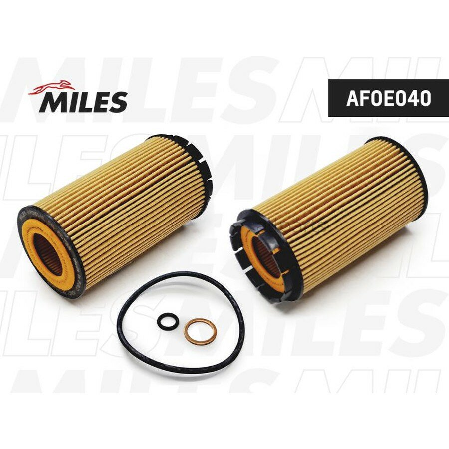 MILES AFOE040 Фильтр масляный HYUNDAI SANTA FE/TUSCON 2.0 CRDI