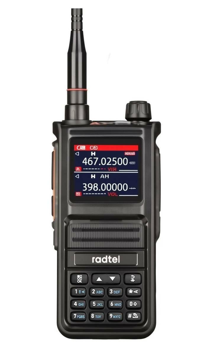 Радиостанция RADTEL RT-470X, авиационный, FM-радиоприёмник, блокировка клавиатуры, 256 каналов