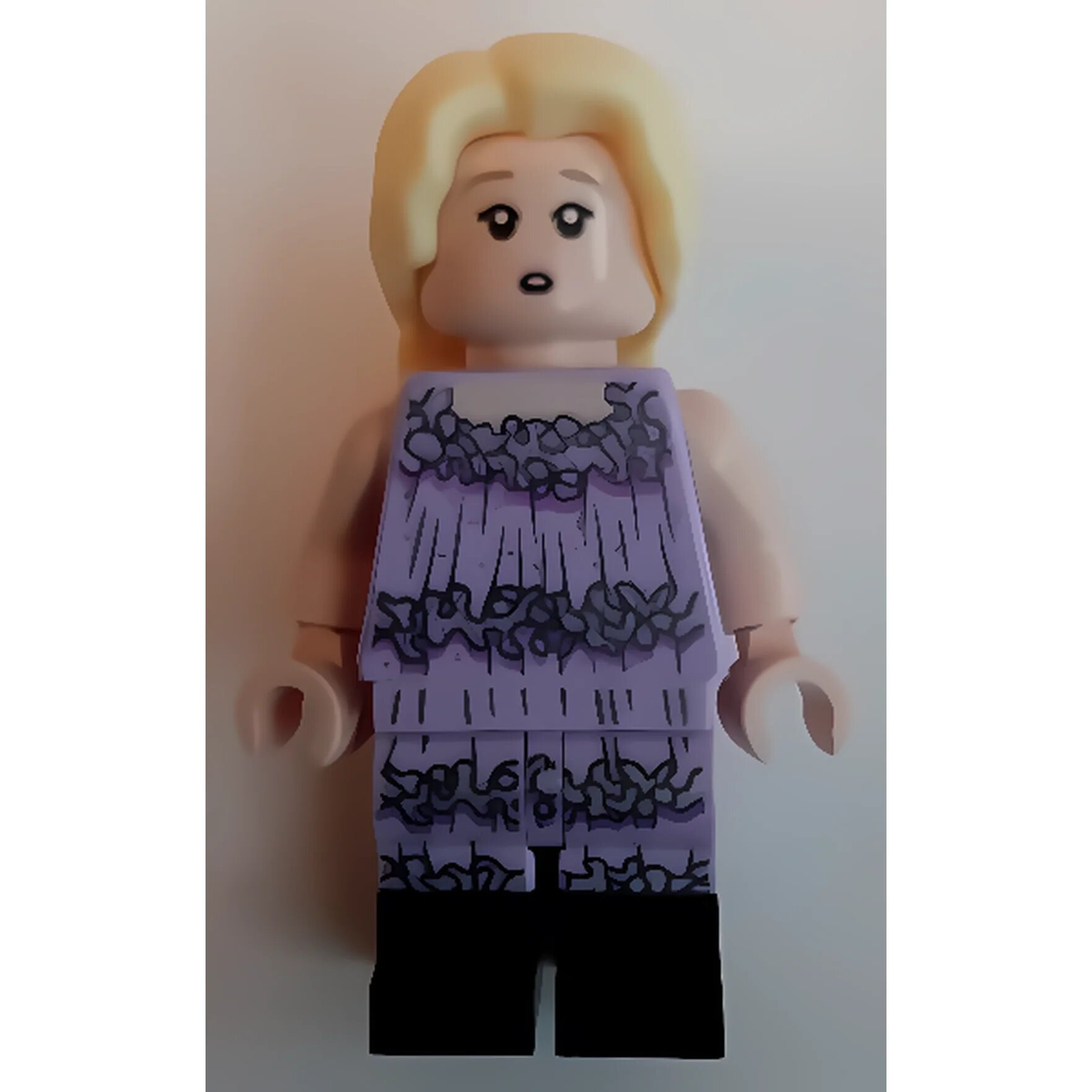 Минифигурка Lego Harry Potter Luna Lovegood - Lavender Dress hp227 U