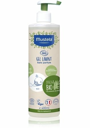 Средство для душа Mustela BIO, 400 мл, для детей, без отдушек